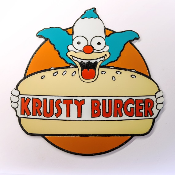 Krusty Logo MAGNET "krusty Brand Seal Of Approval", The Simpsons, Los