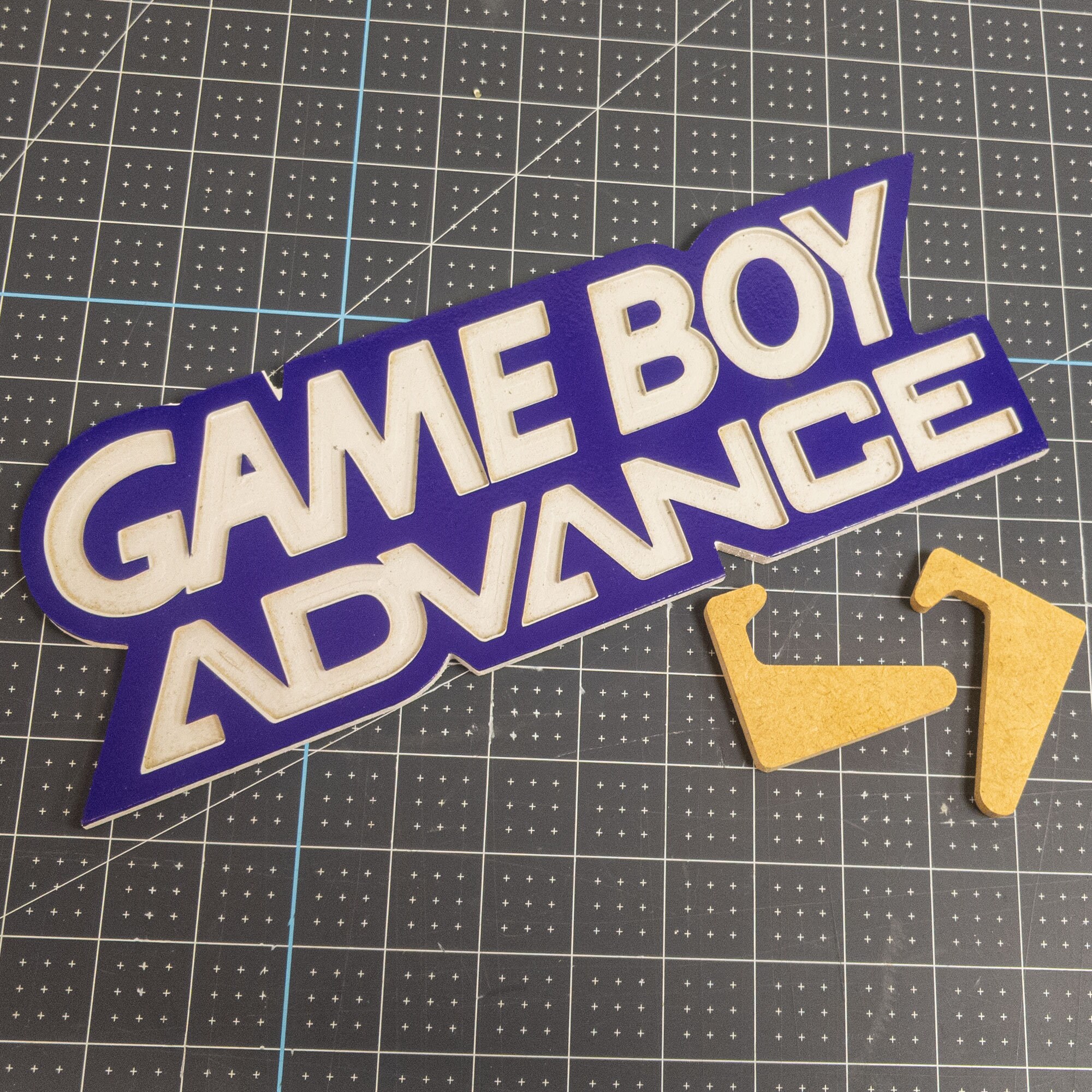 Large Engraved Gameboy Advance Logo Video Game Wall Art Collectable - Etsy