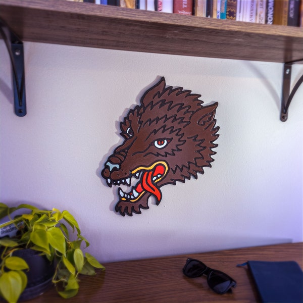 Wolf Tattoo Design - Etsy