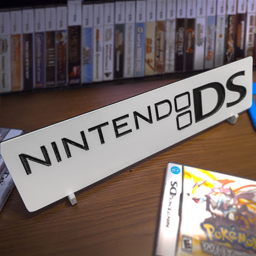 Engraved Nintendo DS Logo Sign – Retro Handheld Display - Etsy