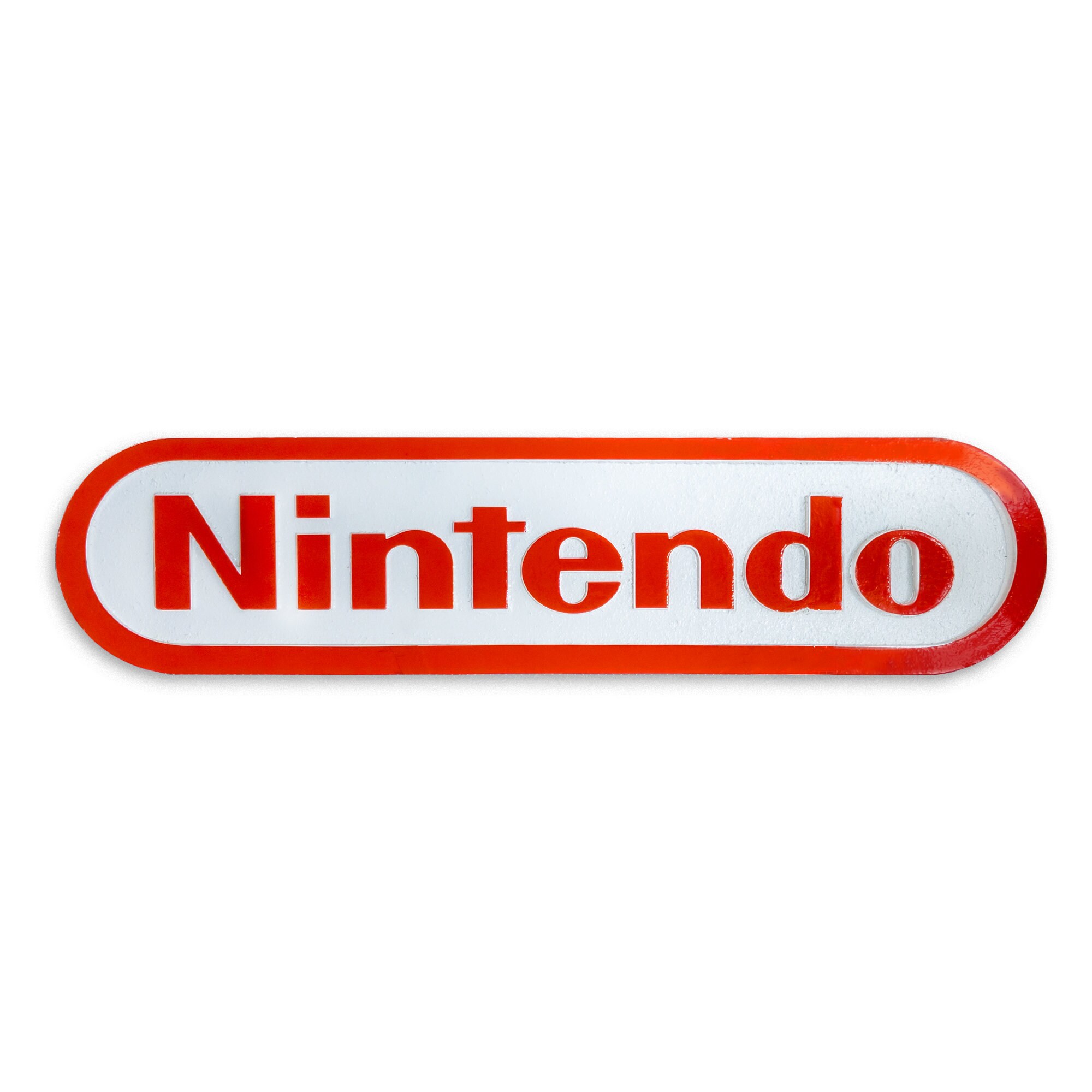 Large Engraved Nintendo Logo Video Game Wall Art Collectable - Etsy
