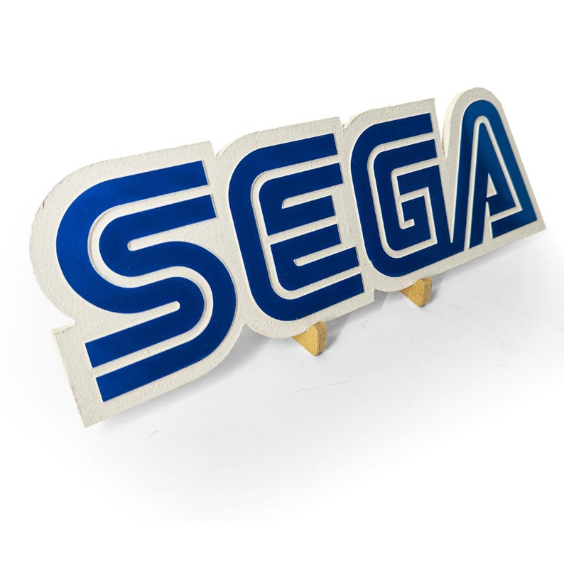 Engraved SEGA Logo Sign – Retro Console & Arcade Display - Etsy