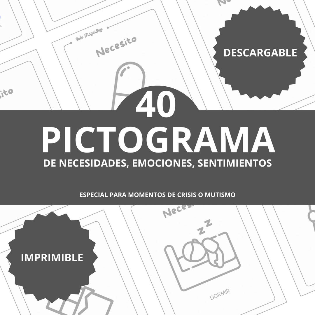 Pictograms of Emotions, Feelings, and Needs. Cards for Mutism or ...