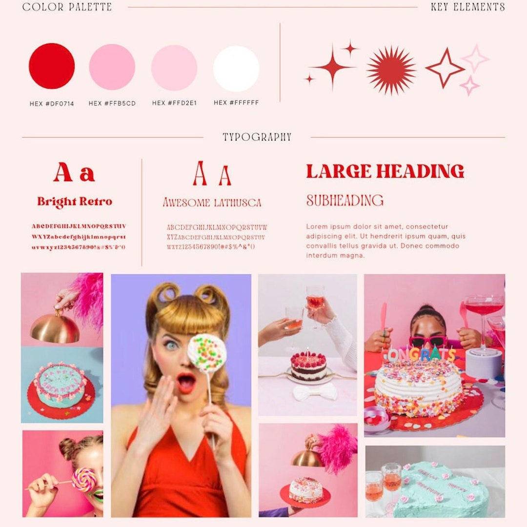 Editable Custom Branding, Branding Kit, Brand Package, Classy Logo ...