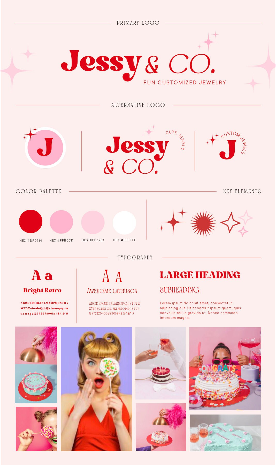 Editable Custom Branding, Branding Kit, Brand Package, Classy Logo ...