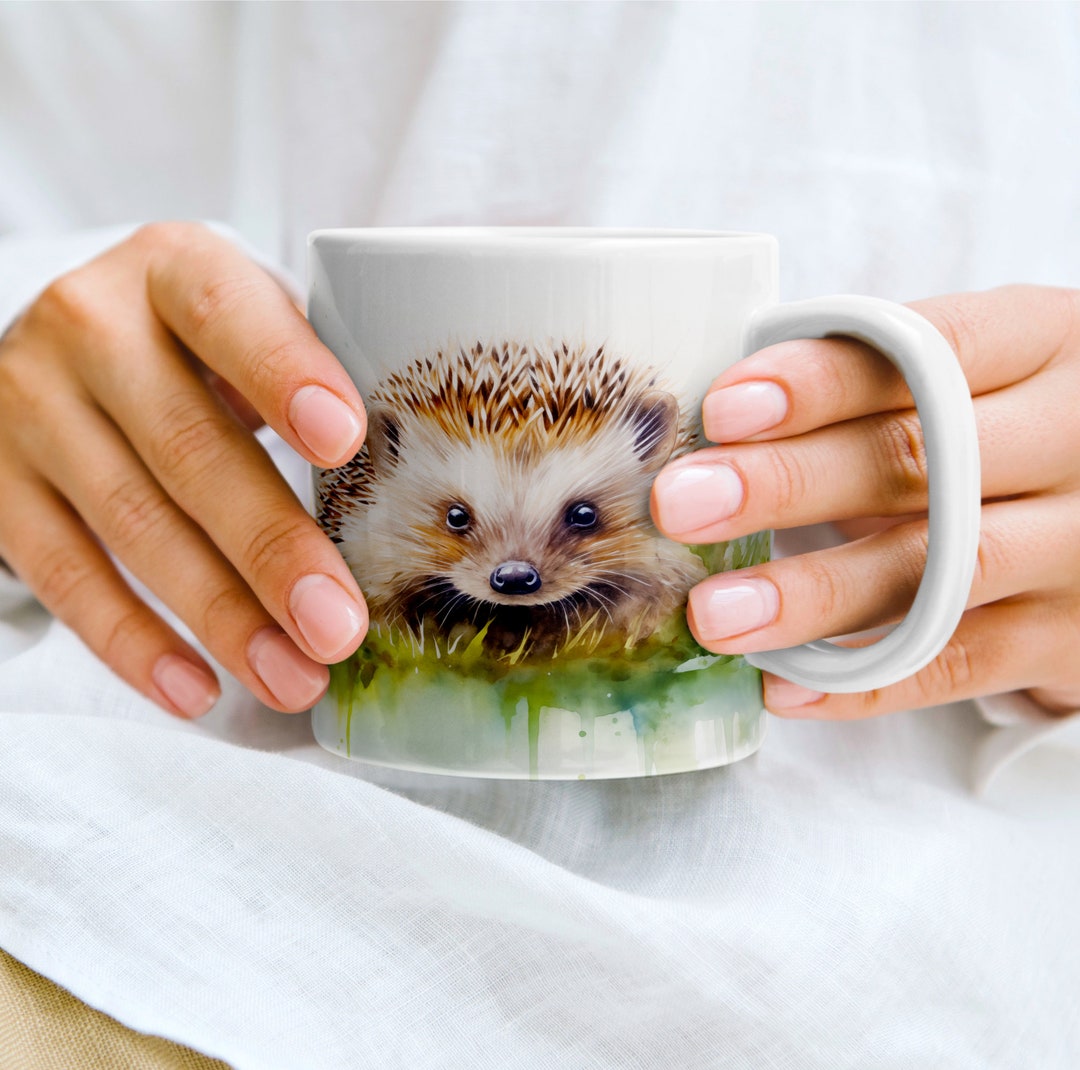 Hedgehog Coffee Mug, Hedgehog Lover, Hedgehog Lover Gift, Girlfriend ...