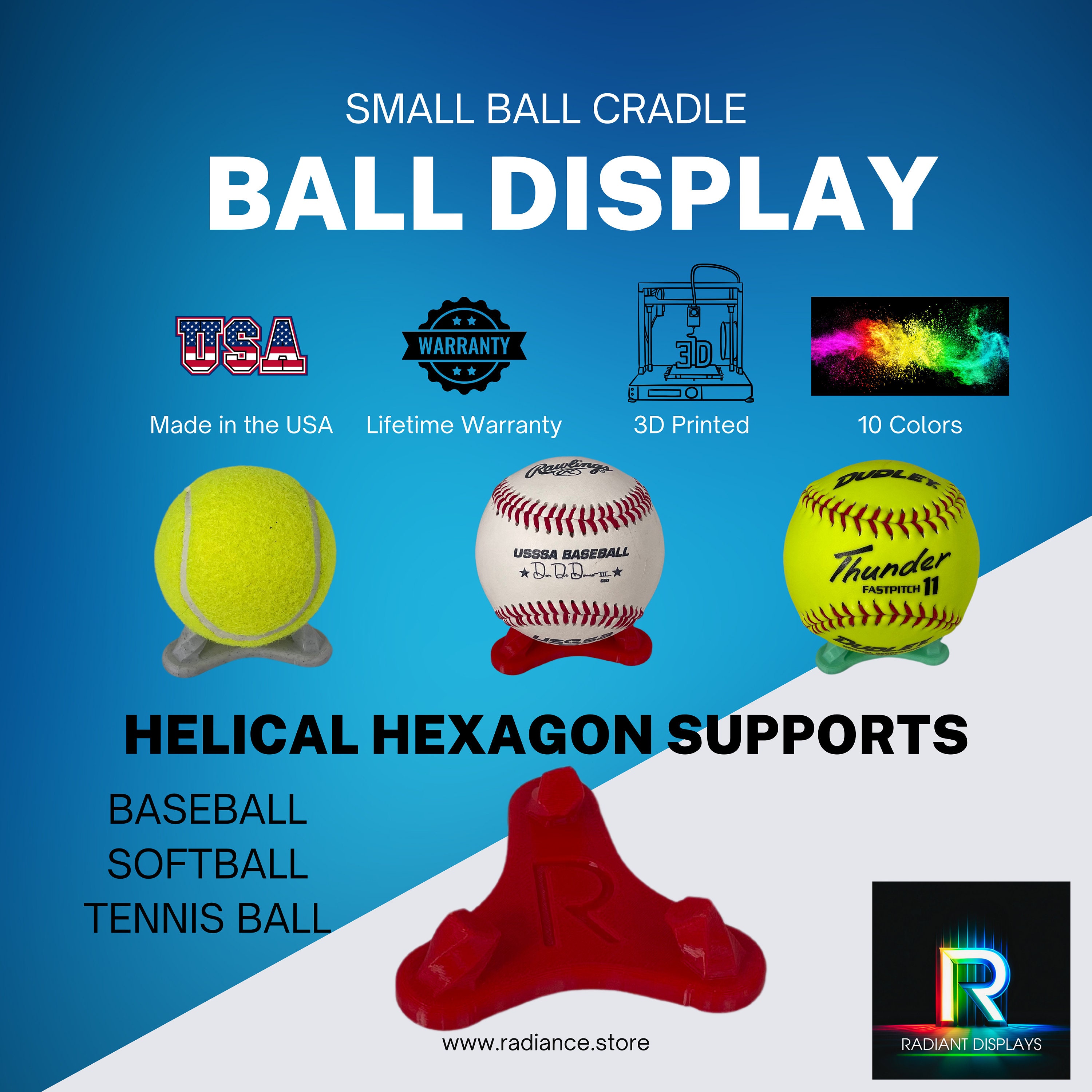 Baseball Display Holder Small Ball Cradle - Etsy