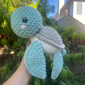 Sea Turtle Plushie - Etsy