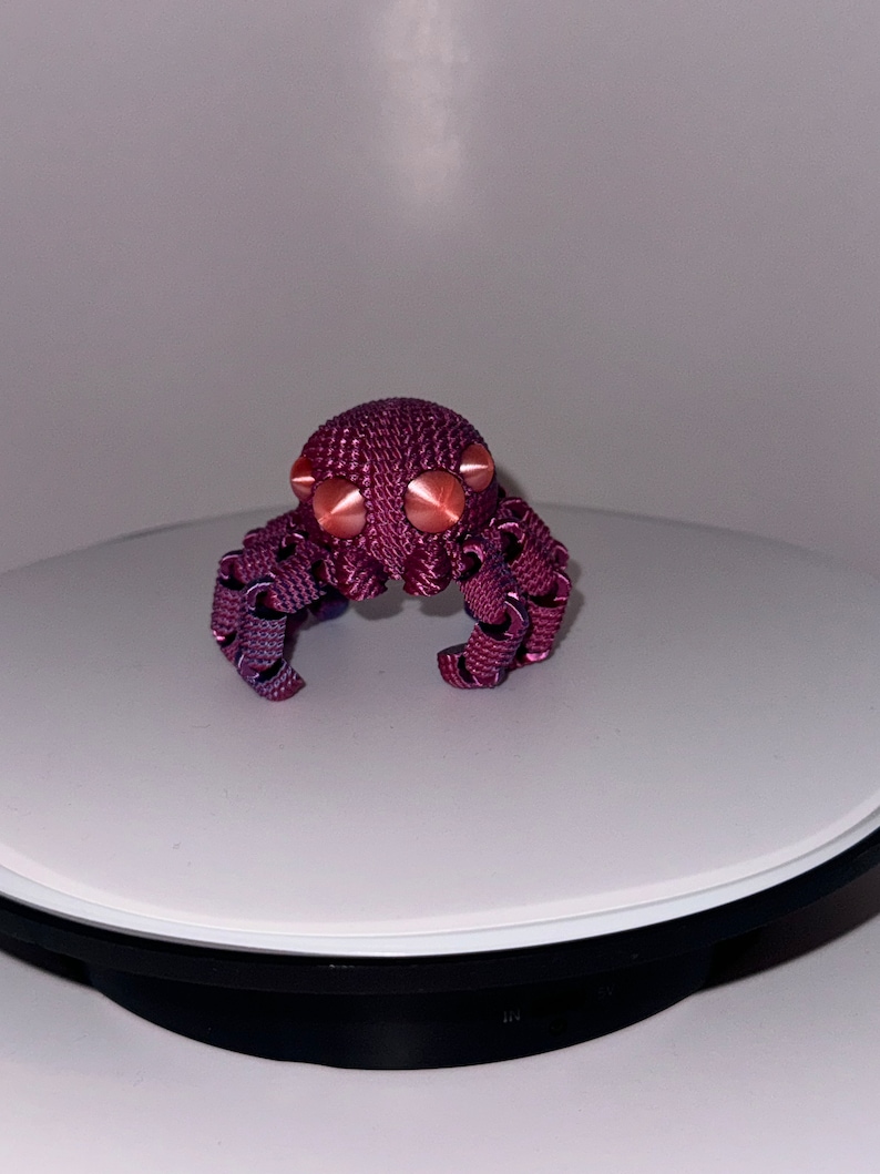 3D Printed crotched Articulated Spiders - Etsy