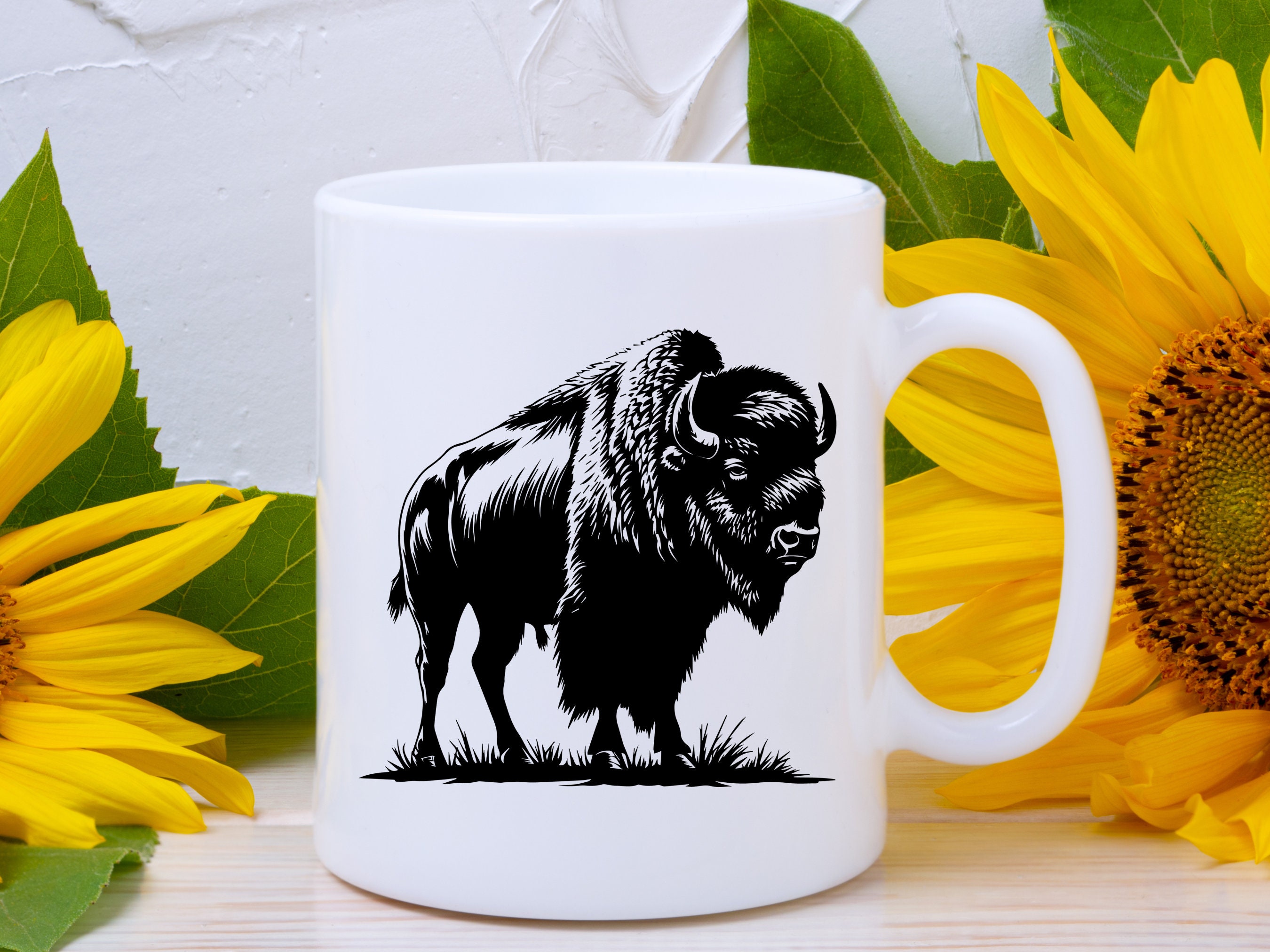 SVG Bison Silhouette Bundle Bison Vector File Bison Clipart Cricut ...