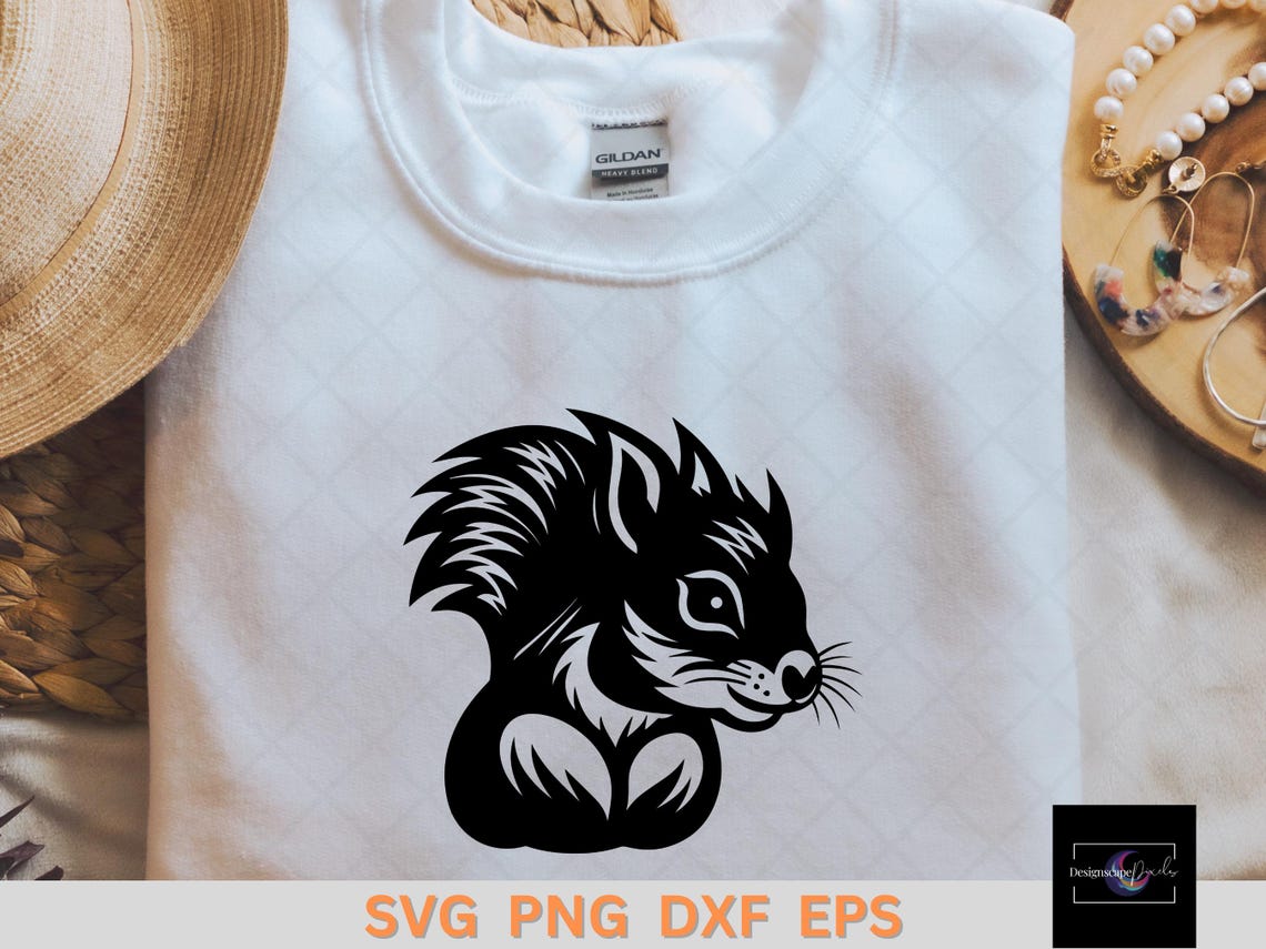 Squirrel SVG Bundle: Cartoon Silhouette Cut Files (digital Download) - Etsy
