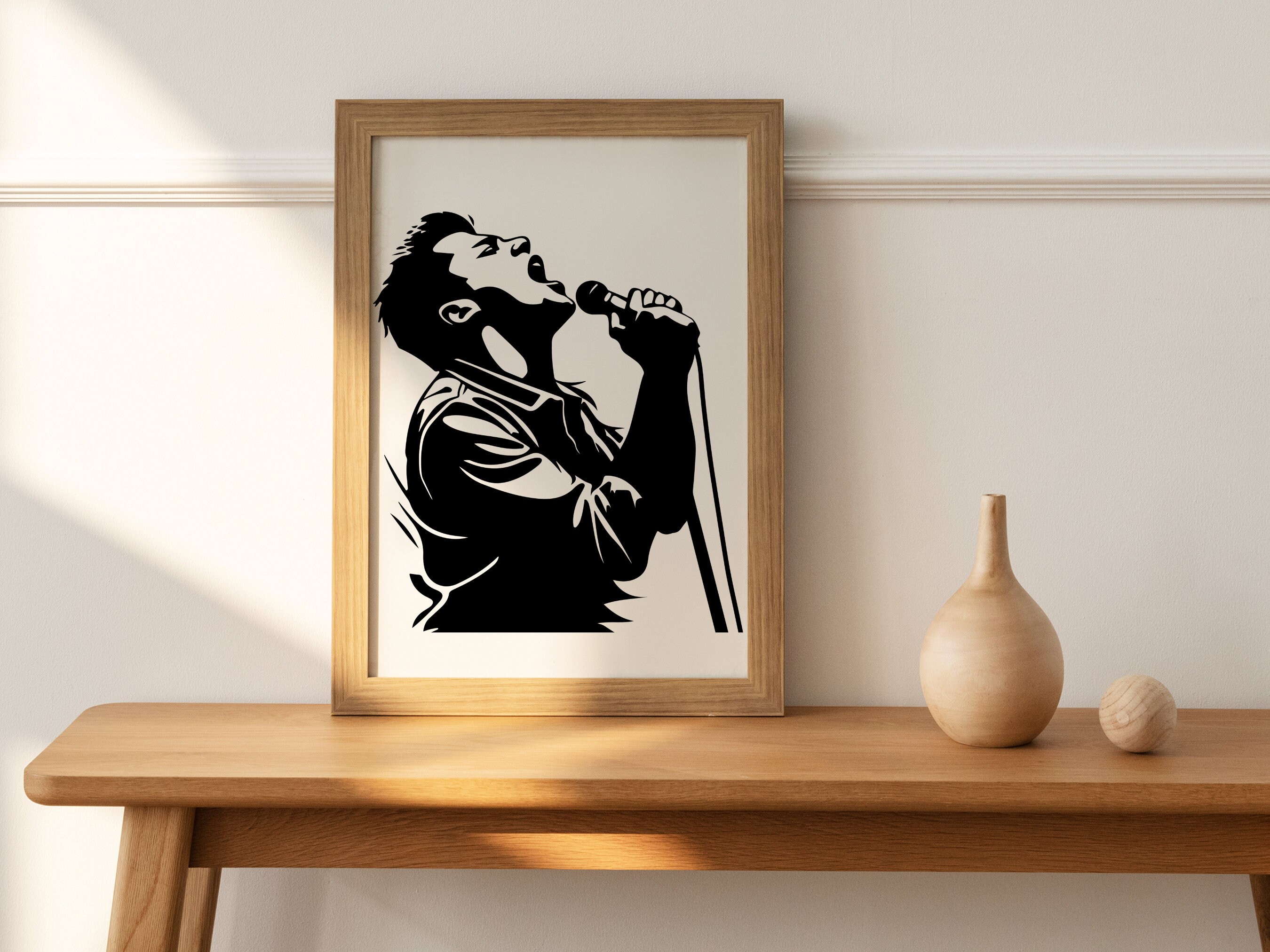 SVG Man Singing Silhouette Singing Clipart Silhouette of a Man Singing ...
