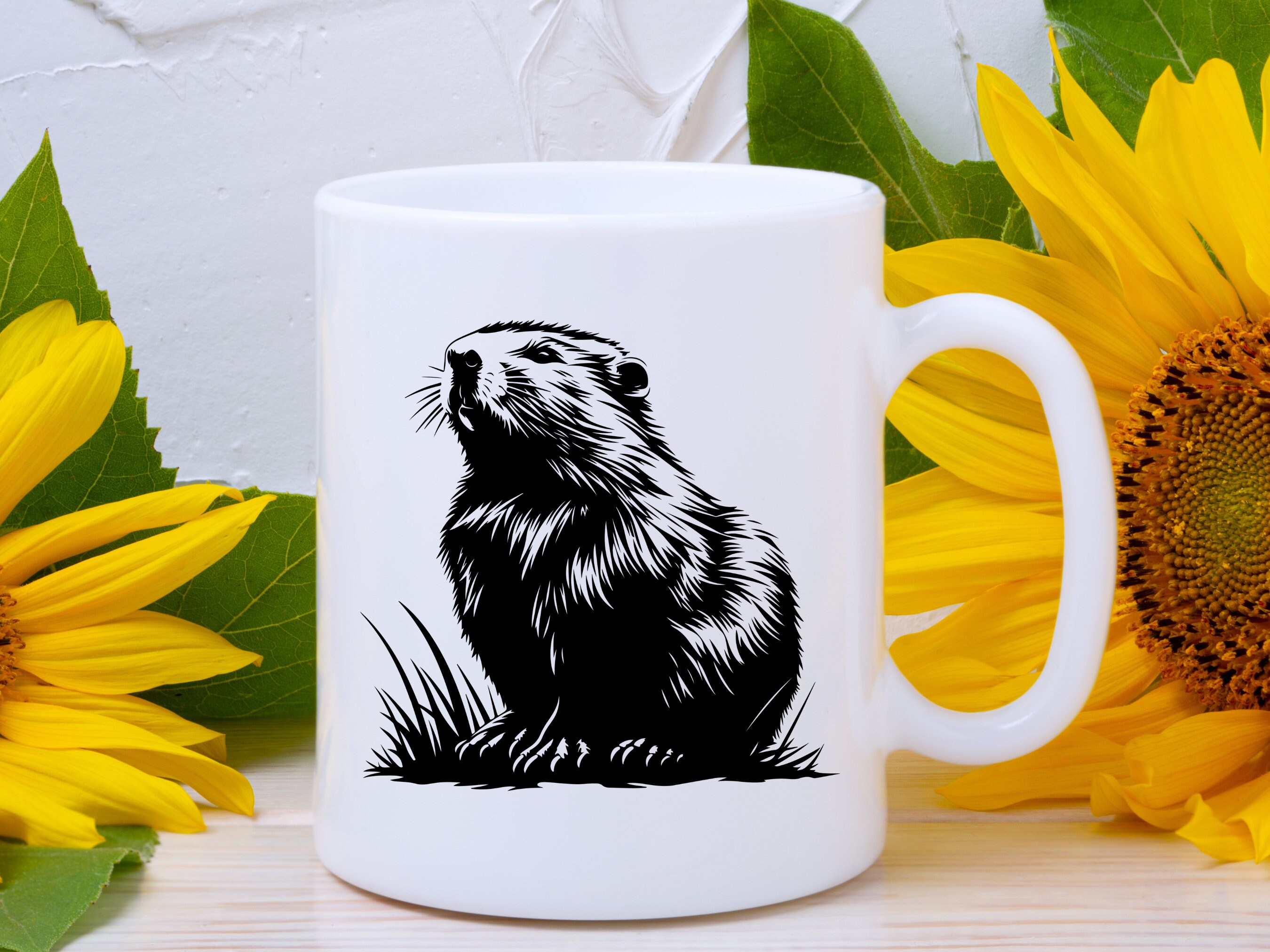 SVG Beaver Silhouette Bundle Beaver Vector File Cricut Cutting File ...