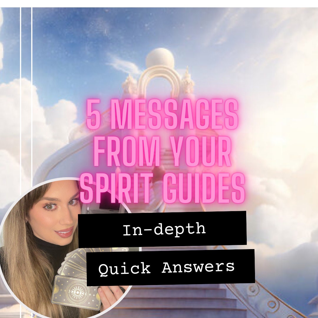 5 Messages From Spirit Guides | Full Psychic Reading | Tarot Card ...