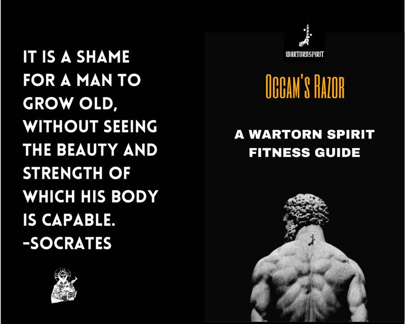 Occam's Razor: A WARTORN SPIRIT Fitness Guide - Etsy
