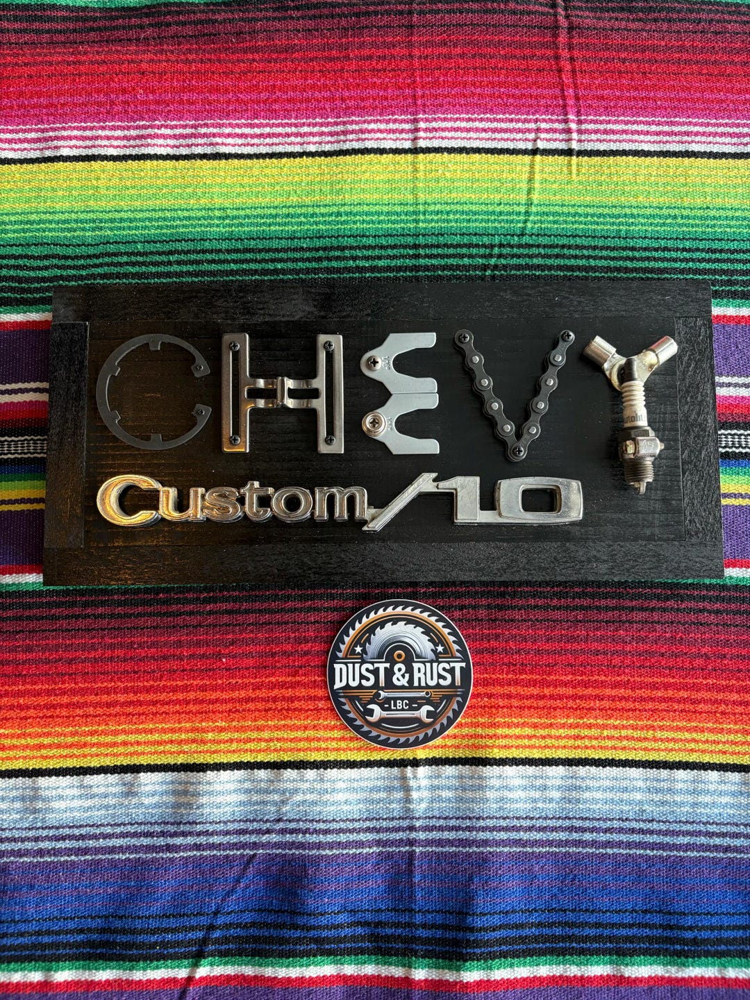 CHEVY “custom 10” Junk Sign - Etsy