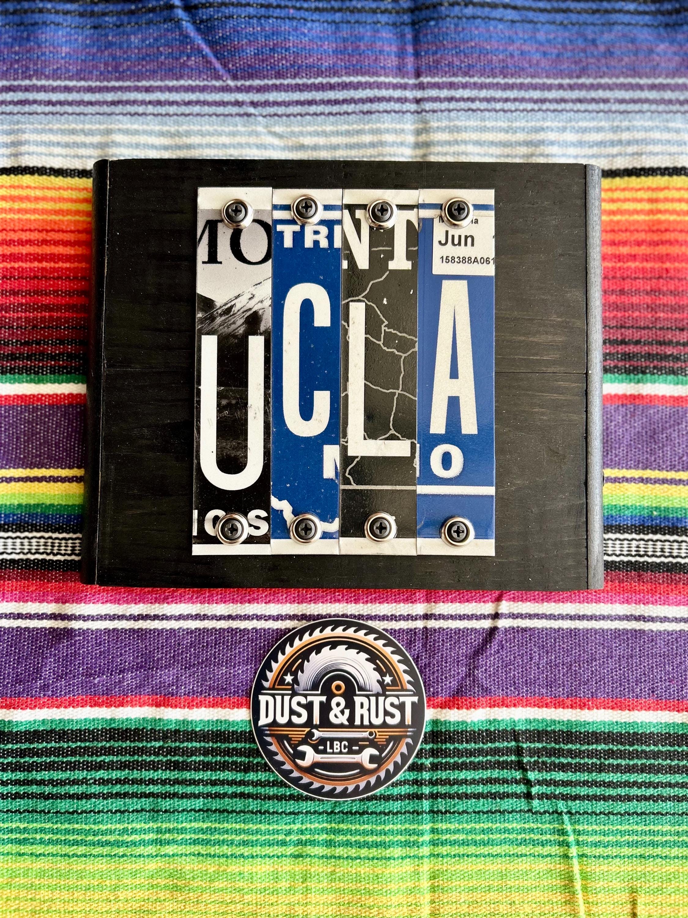 UCLA License Plate Sign - Etsy