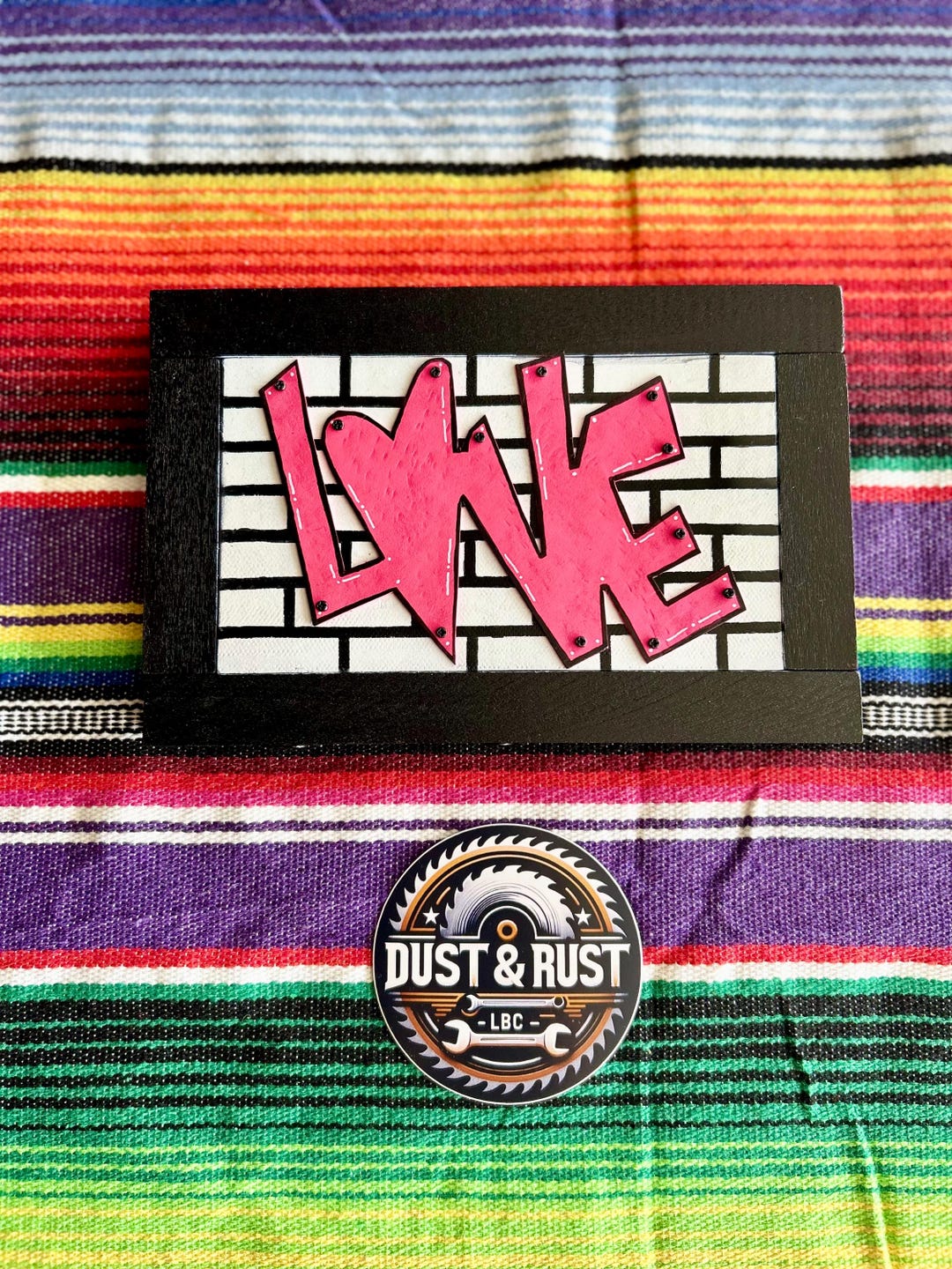LOVE Graffiti Sign - Etsy
