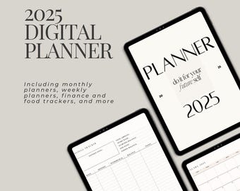 2025 Complete Digital Planner, Goodnotes, Digital Goddess Planner - Etsy