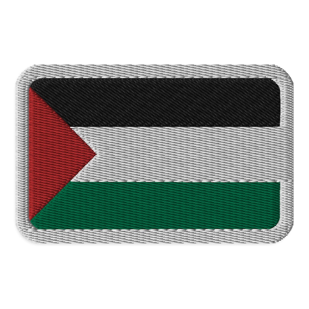 Palestine Flag Embroidered Patches - Etsy