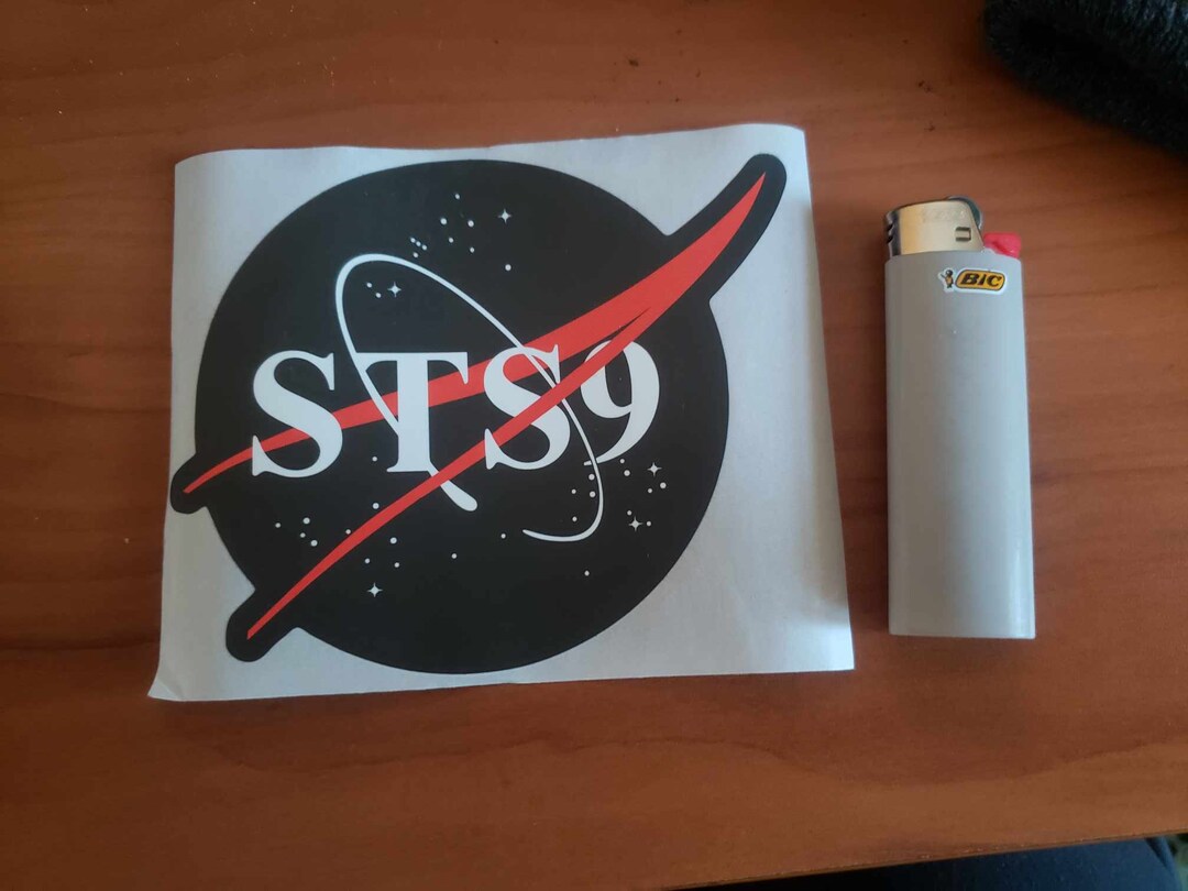 10 Pack - Sts9 Nasa Weather-proof Sticker (10 Pack) - Etsy