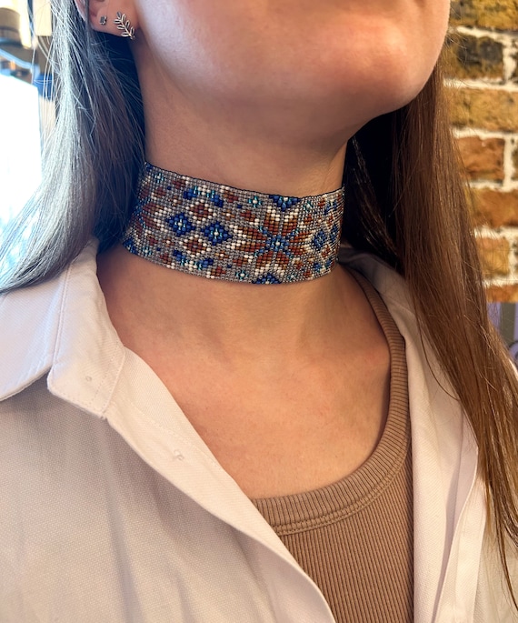 Etsy beaded choker store
