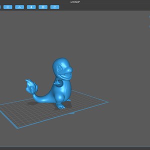 Charmander 3D Figure STL Files - Etsy