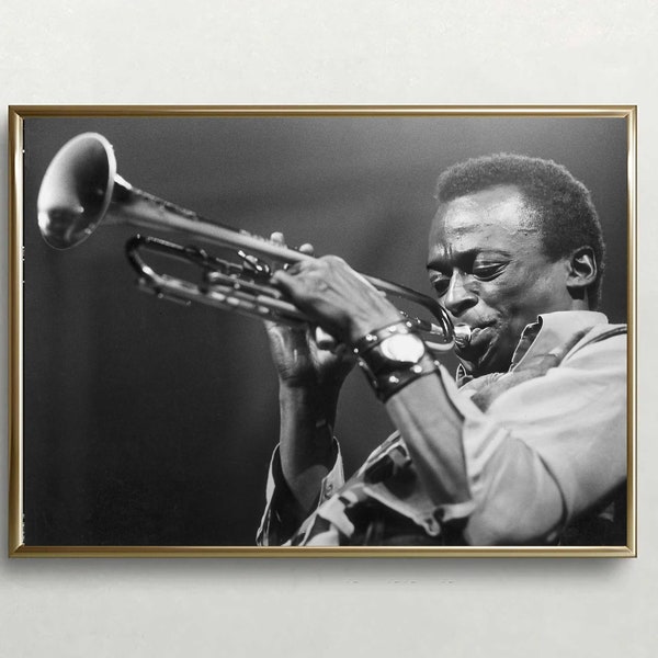 Miles Davis Poster - Etsy