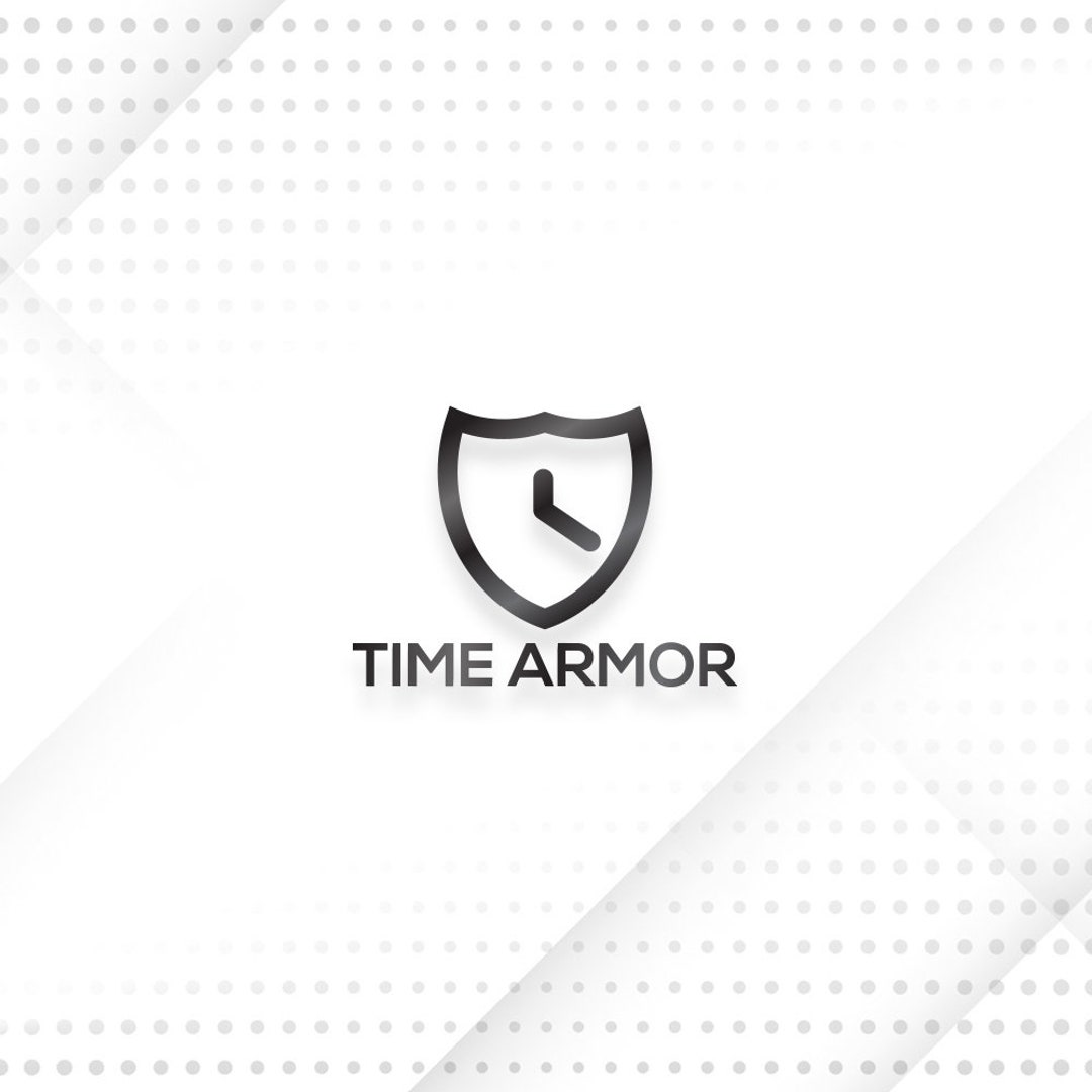 Logo Security, Time, Armor, Protect, Shield, Defense, Guard - Etsy