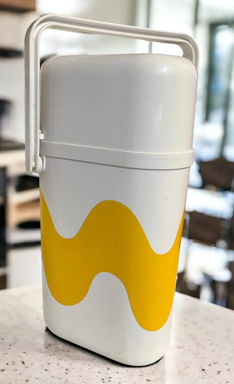 Vintage Marimekko Triangular Cooler Yellow Excellent Condition - Etsy