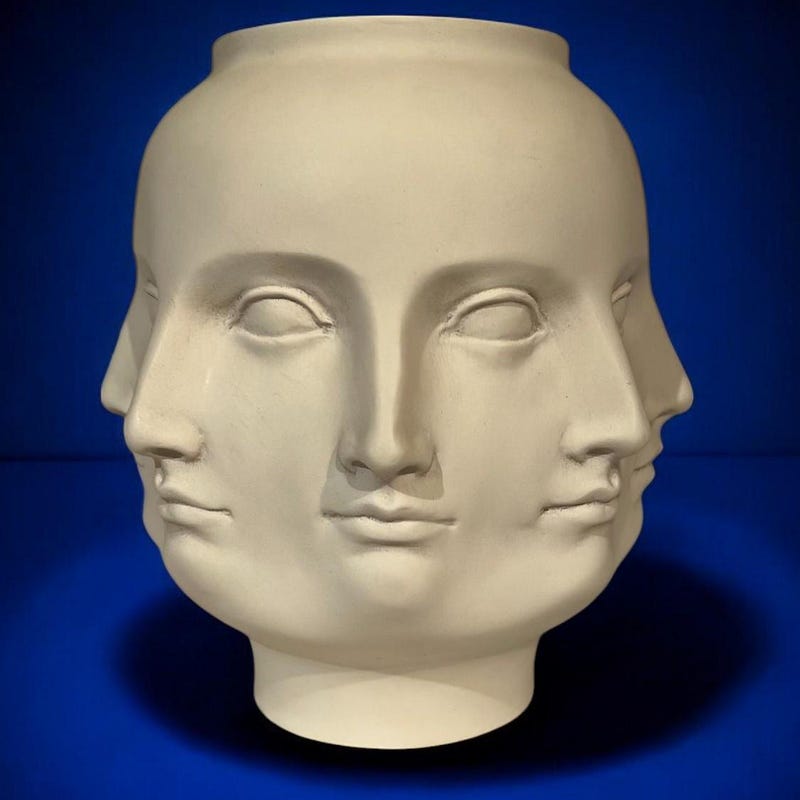 Multi Face Planter - Etsy