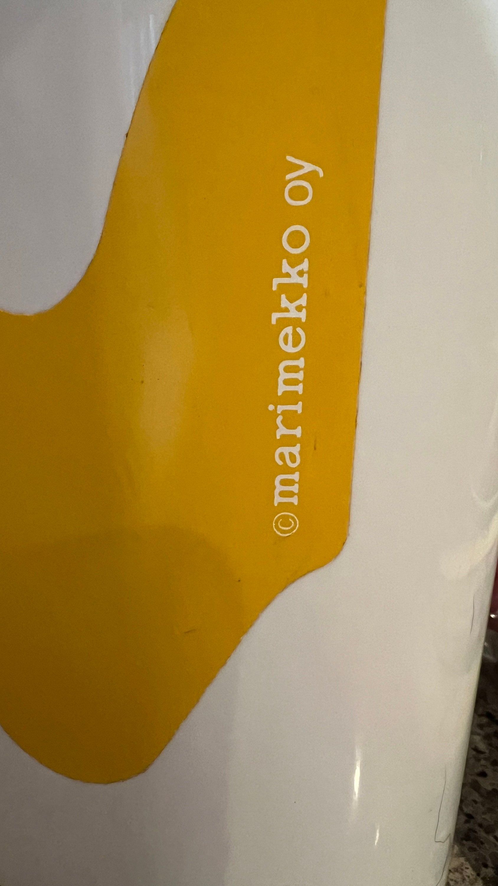 Vintage Marimekko Triangular Cooler Yellow Excellent Condition - Etsy