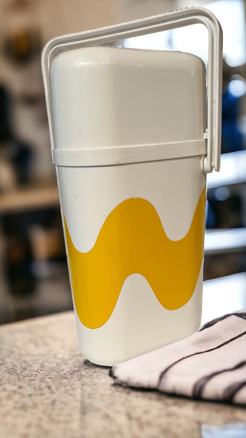 Vintage Marimekko Triangular Cooler Yellow Excellent Condition - Etsy