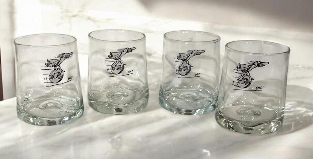 Vintage BC Comics Thor Rock Glasses Set of Four - Etsy
