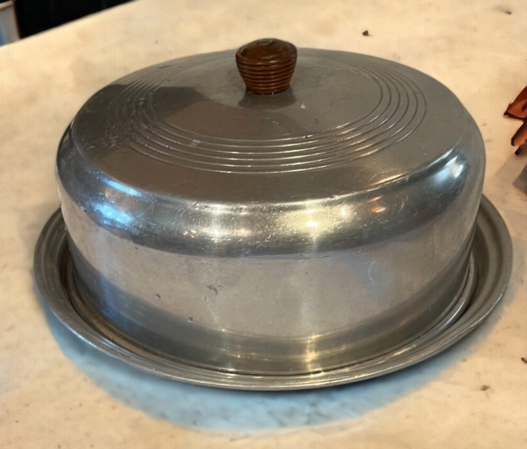Vintage Aluminum Cake Storage Pan With Lid - Etsy