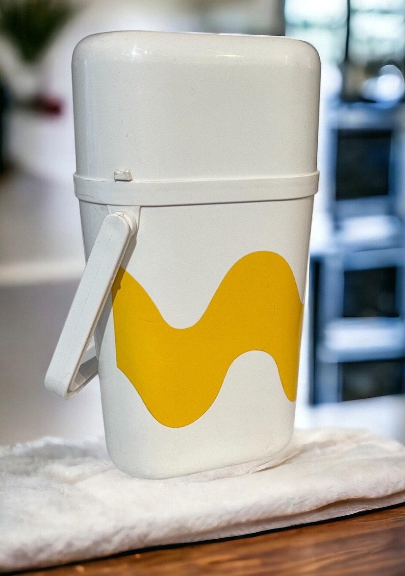 Vintage Marimekko Triangular Cooler Yellow Excellent Condition - Etsy