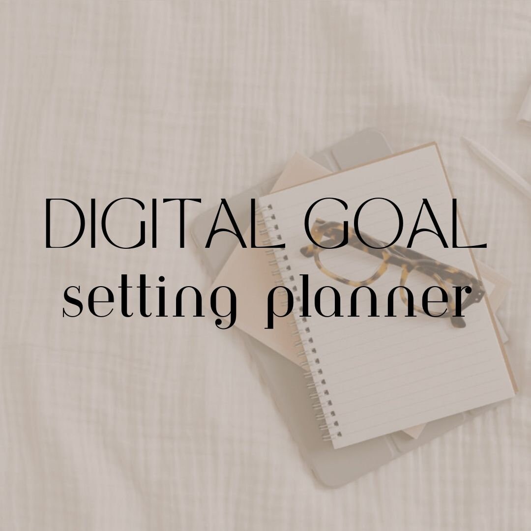 Goal Planner BUNDLE, 2024 Goals Tracker, SMART Goal Setting Kit ...