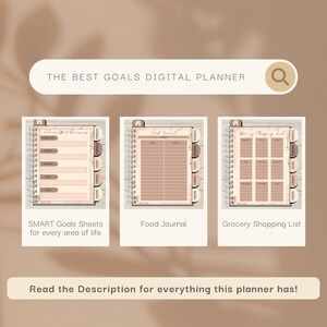 Goal Planner BUNDLE, 2024 Goals Tracker, SMART Goal Setting Kit ...