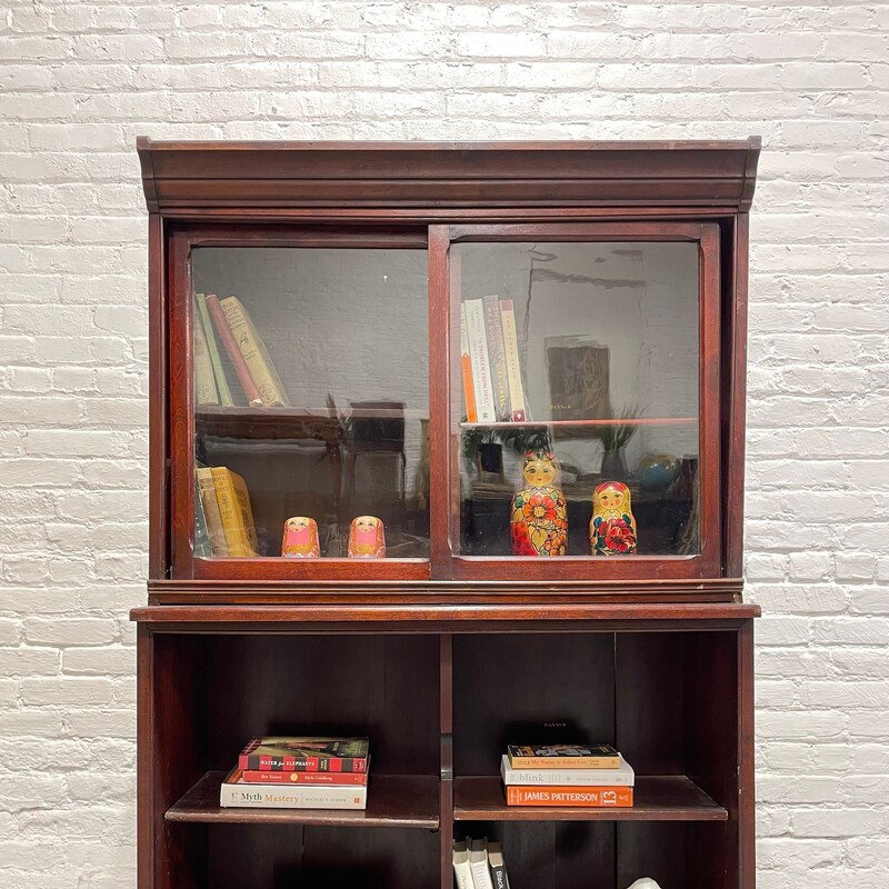 Antique Bookcase - Etsy
