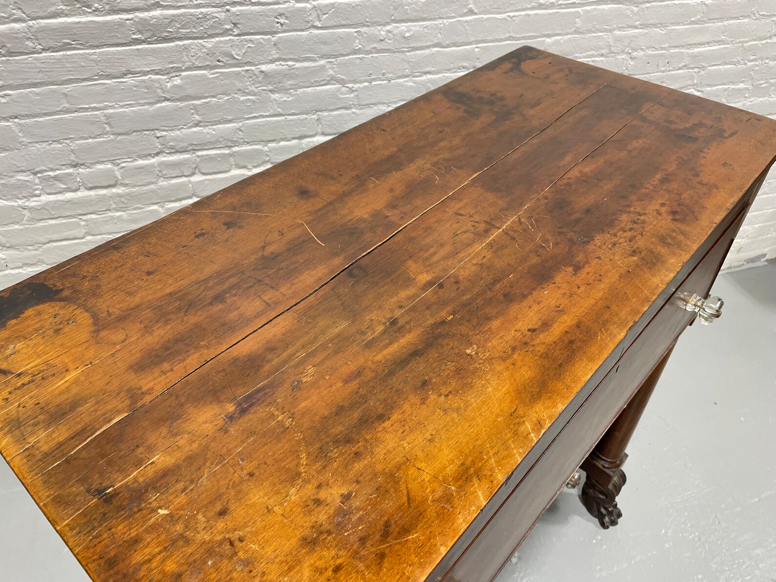 Antique Empire Period Mahogany Chest of Drawers, C. 1850s - Etsy