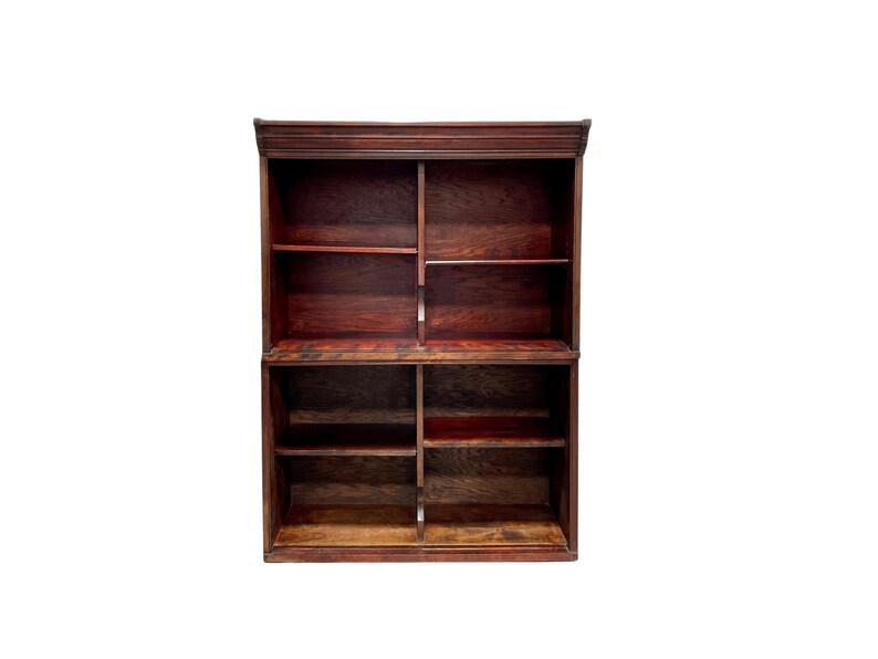 Antique Quarter Sawn Oak Bookcase by Danner Furniture, C. 1910 - Etsy