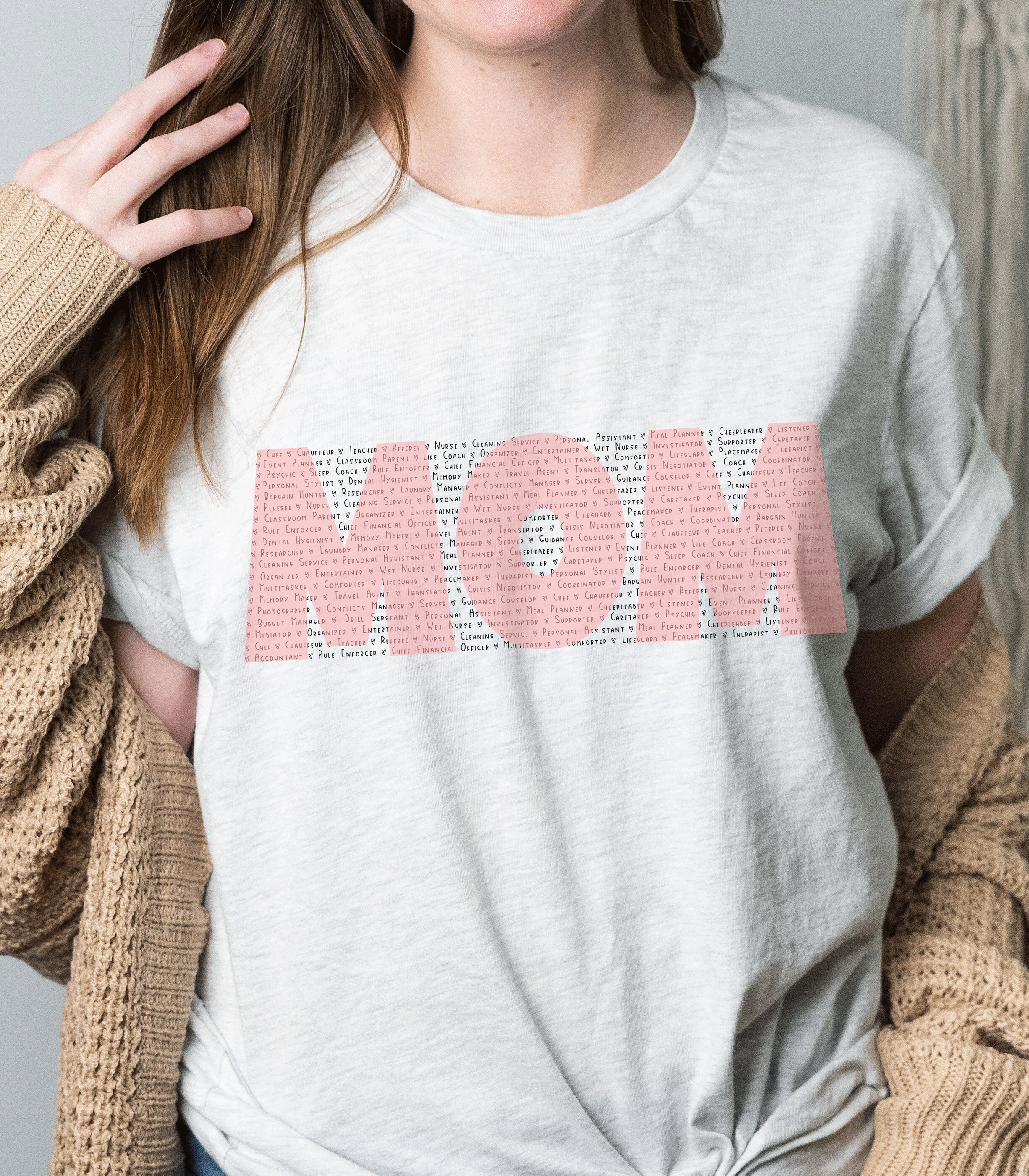 Mom PNG, Mom Job Description PNG, Mothers Day Shirt Design, Mama Png ...