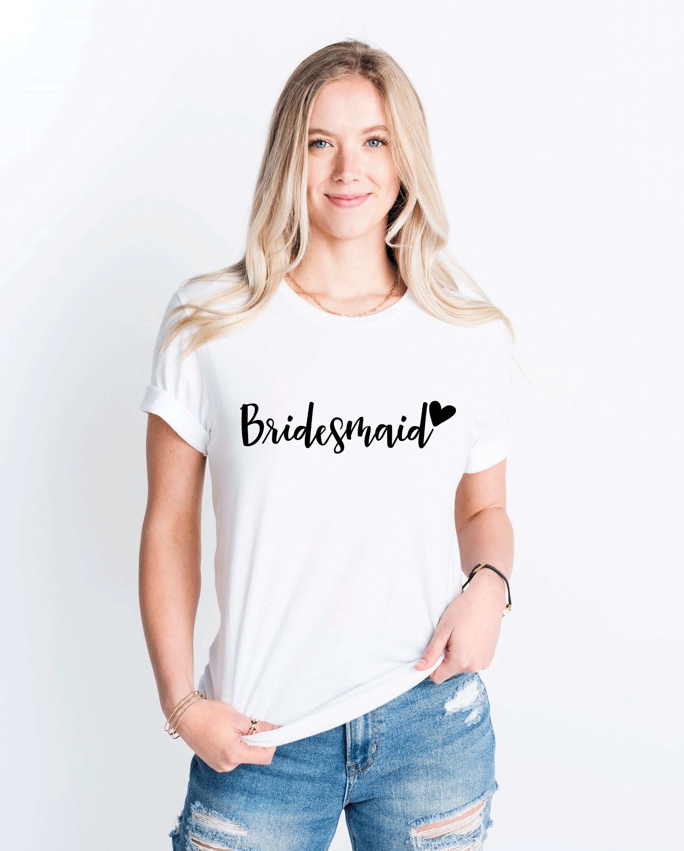 Bridesmaid PNG, Wedding Party PNG, Wedding Party Shirt Design ...