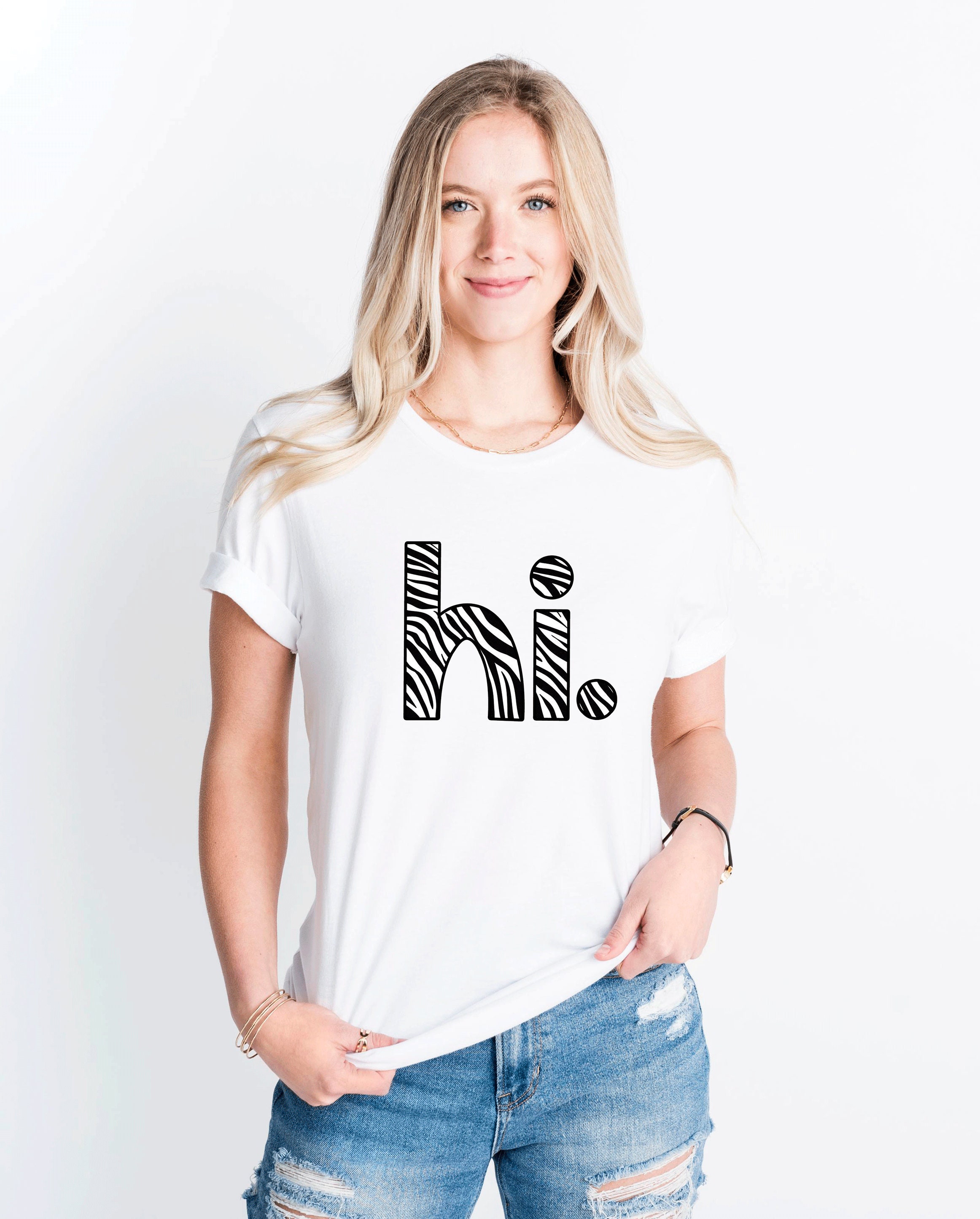 Hi PNG, Zebra Print, Funny Hi PNG, Sarcastic Shirt Design, Funny Hi ...