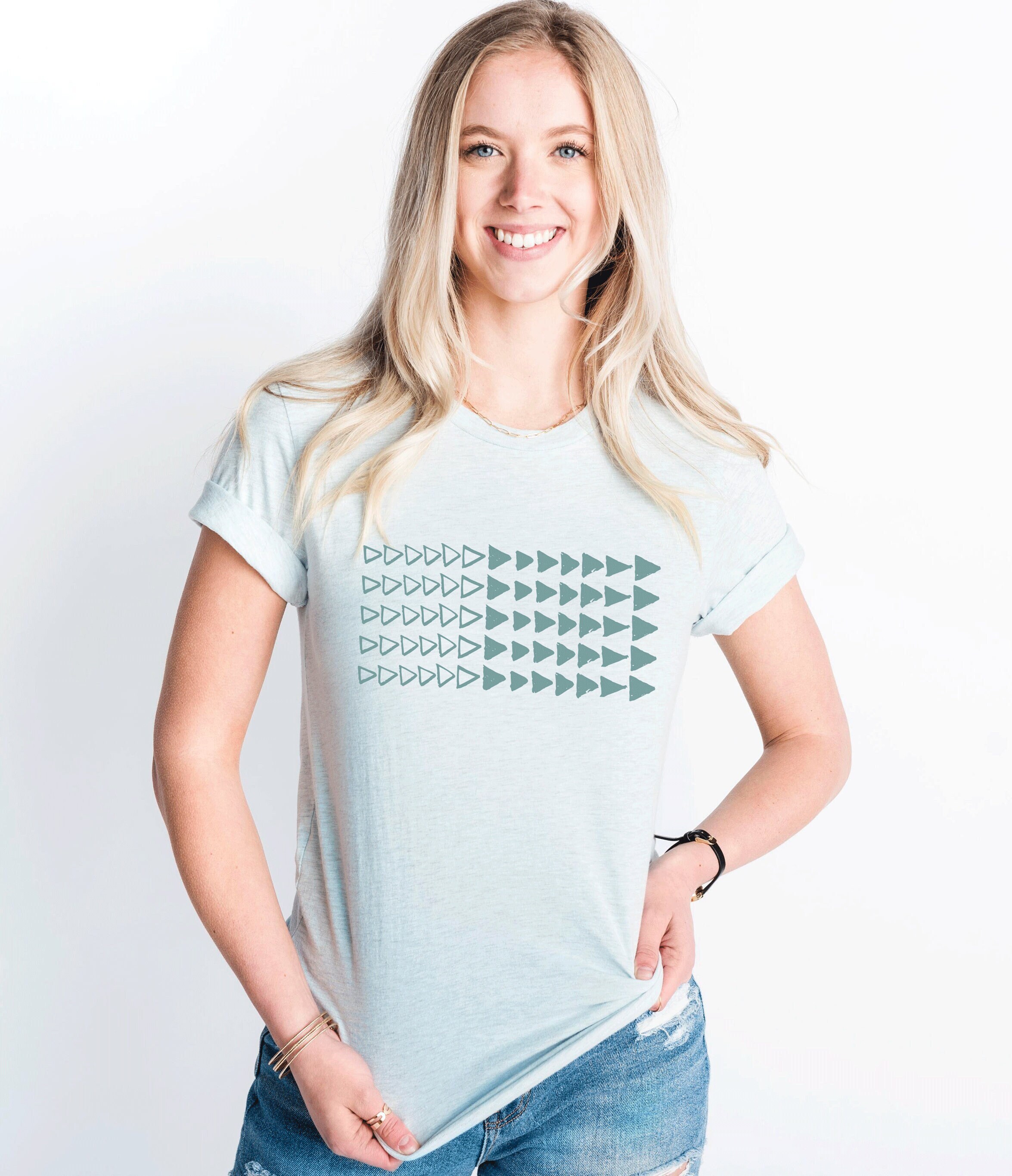 Geometric PNG, Abstract PNG, Triangles Shirt Design, Modern Style, Boho ...