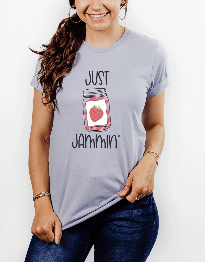 Just Jammin' PNG, Funny PNG, Funny Shirt Design, Homesteading Shirt ...