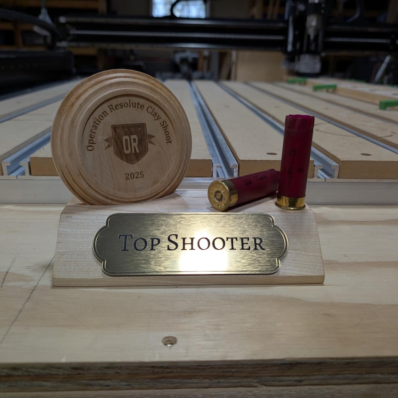 Skeet Shooting Clay Award - Etsy