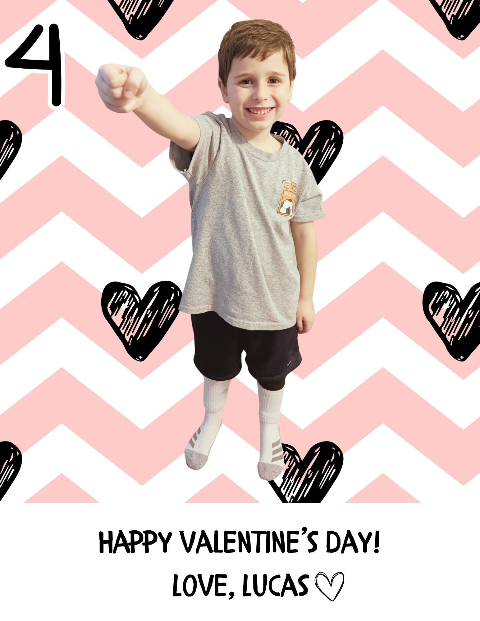 Personal Digital Download Valentine's Day Card/lollipop Insert - Etsy