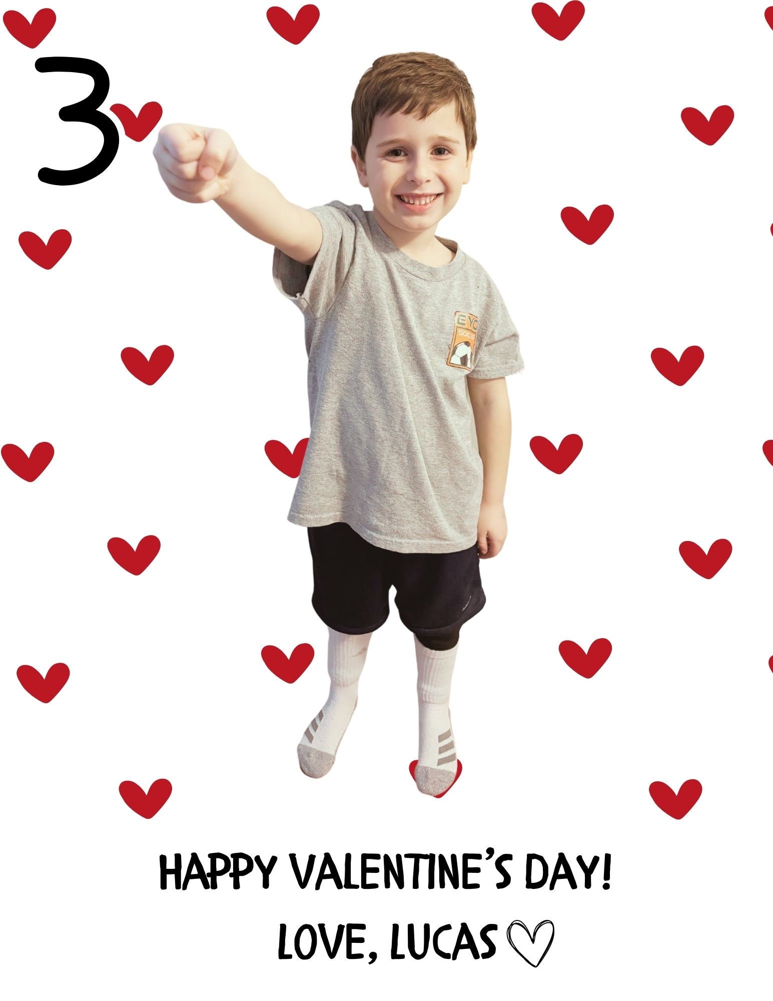 Personal Digital Download Valentine's Day Card/lollipop Insert - Etsy