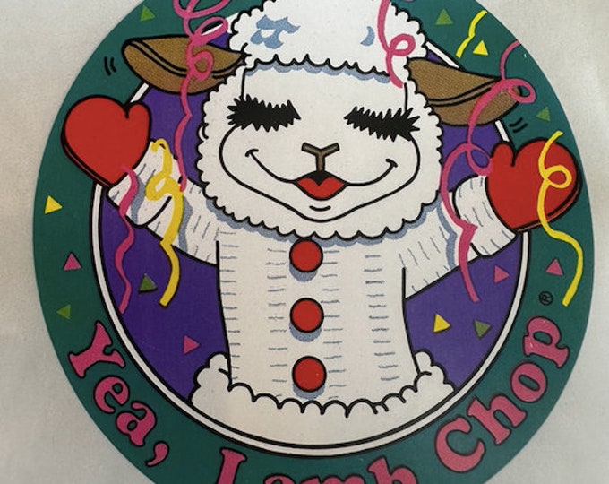 SIGNED Vintage Lamb Chop Stickers - LIMITED QUANTITY - Etsy